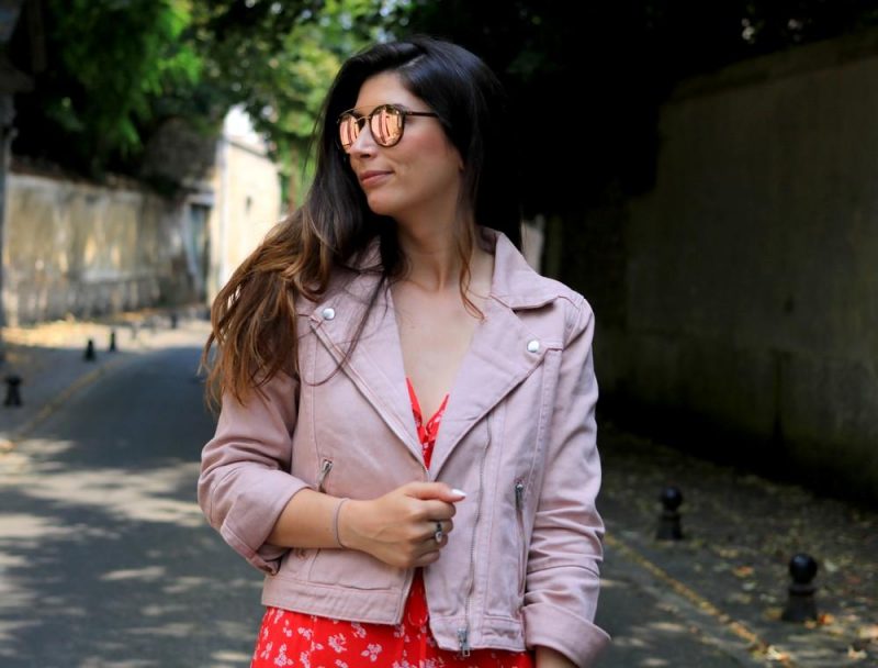 Comment porter une robe longue rouge - Estelle Test For You blog mode